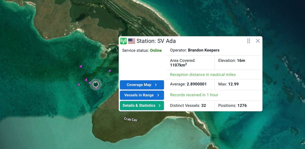 Running a Roaming AIS Station — Signal K